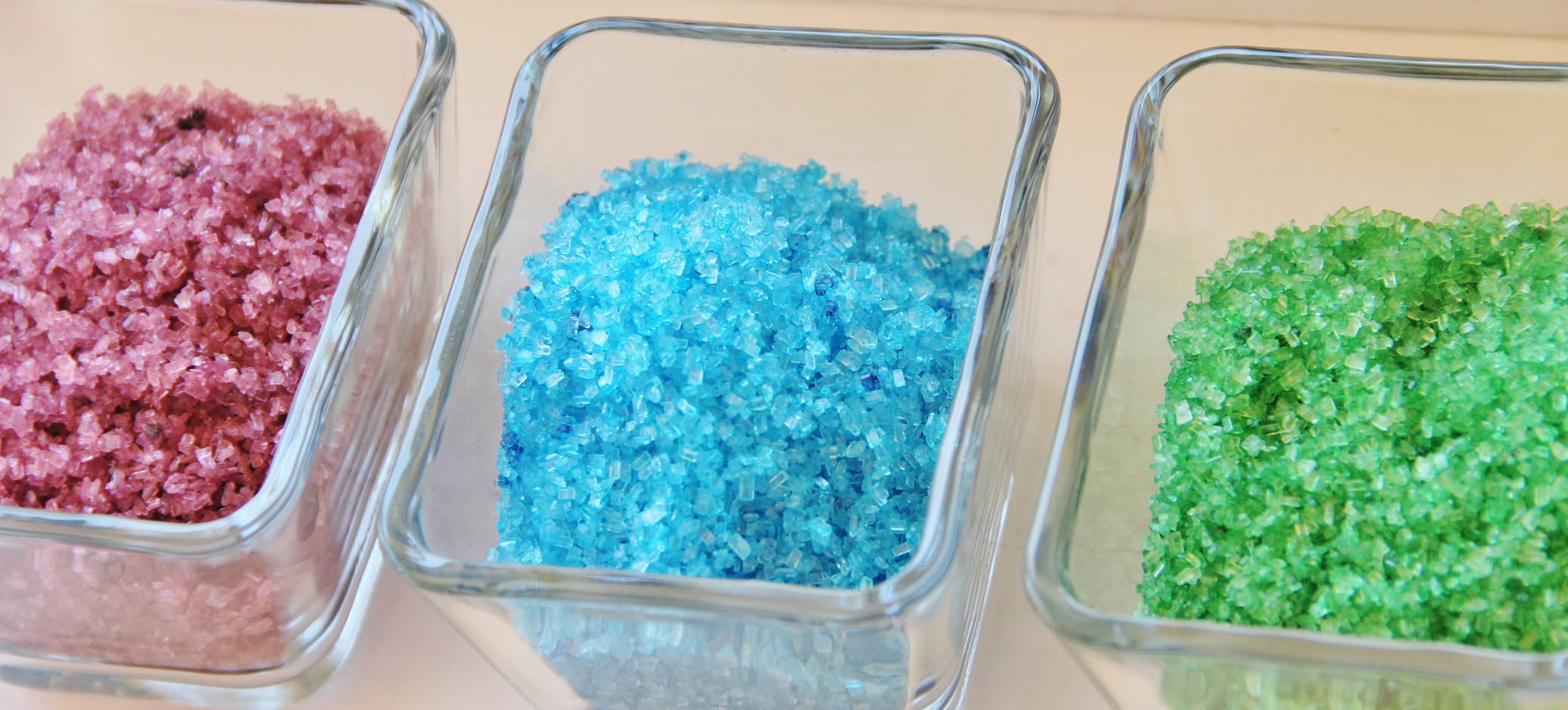 How To Make Colored Sugar Around My Family Table