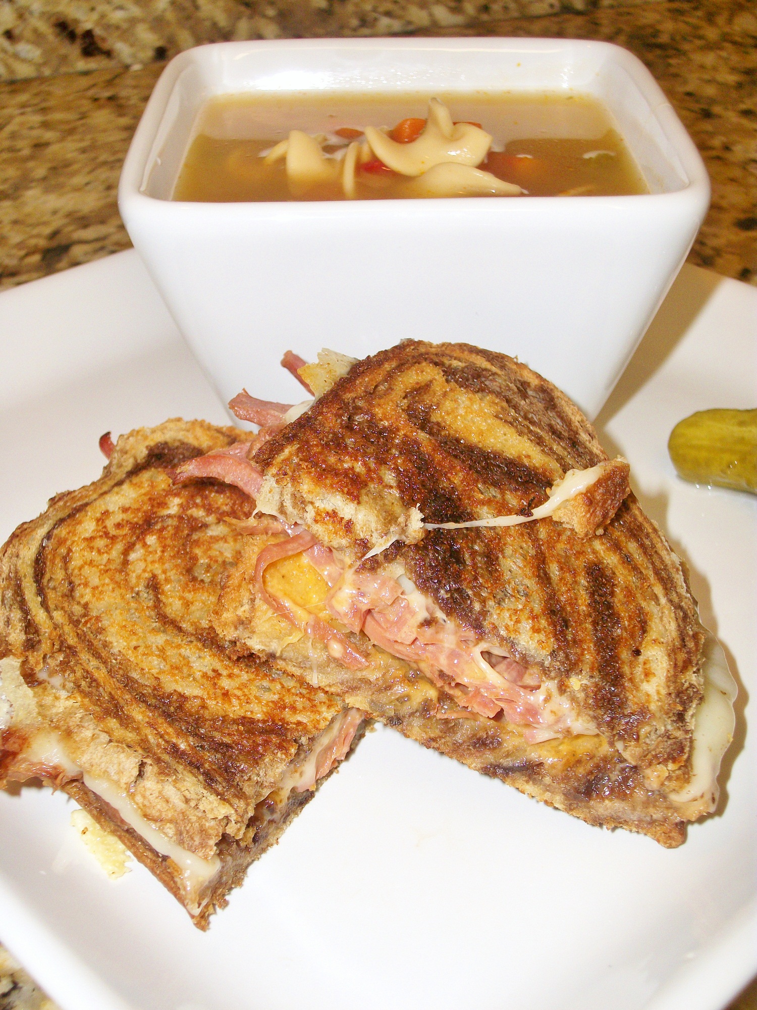 Grilled Ruben Sandwiches - Around My Family Table