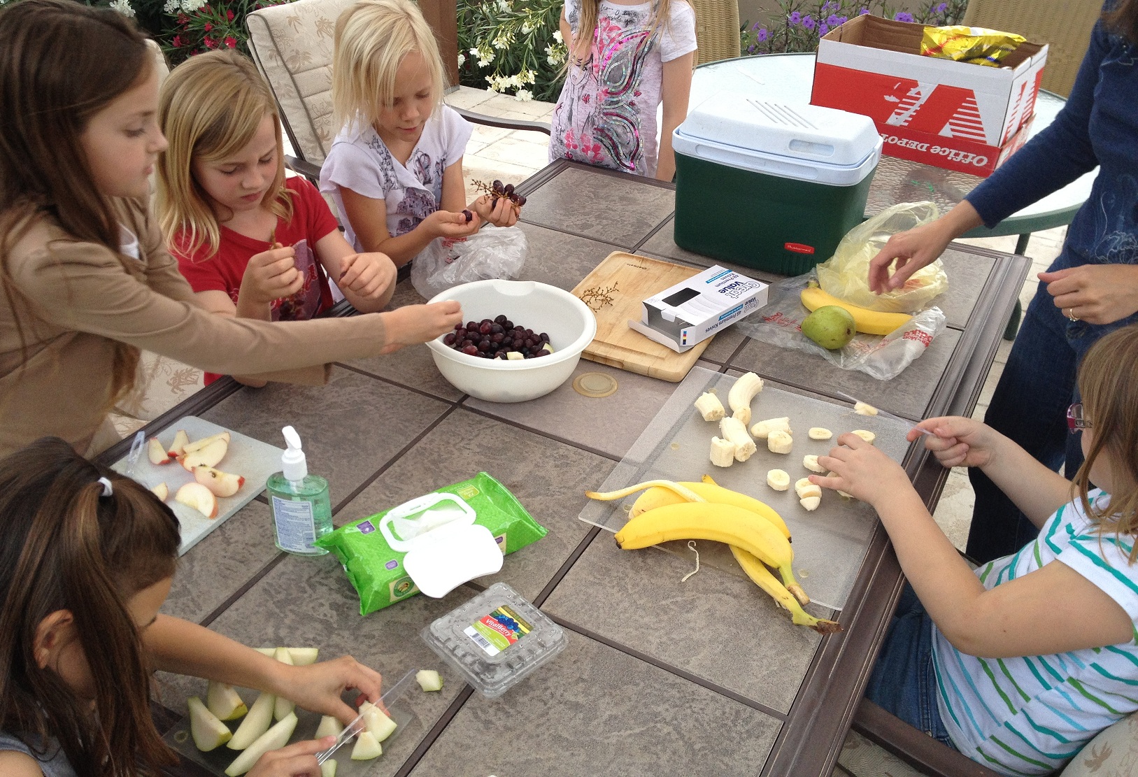 Friendship Fruit Salad - Around My Family Table