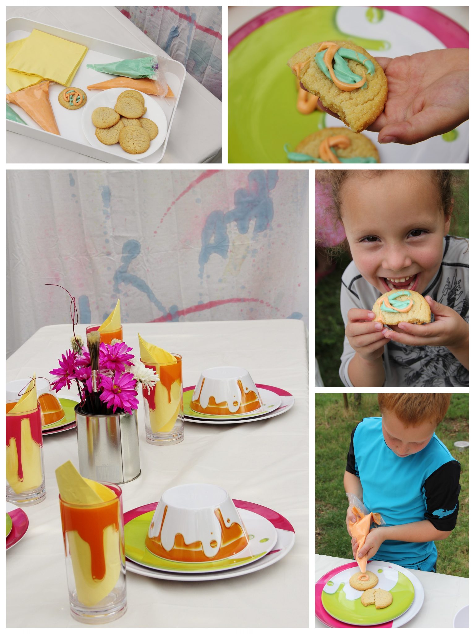 Messy Party Ideas- Around My Family Table