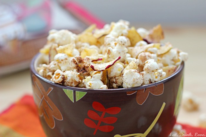 Apple Cinnamon Popcorn {Eat, Drink, Love} - Around My Family Table