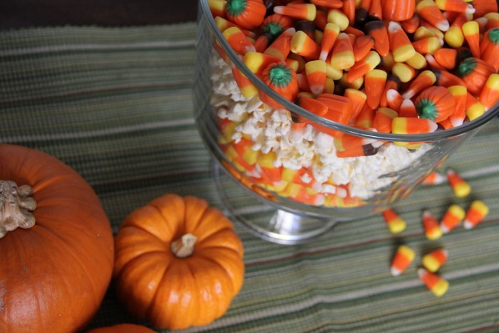 Fall Popcorn Centerpiece - Around My Family Table