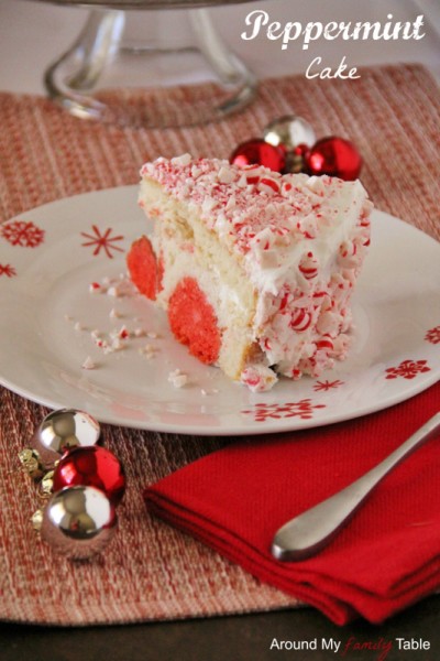 Peppermint Cake - Around My Family Table