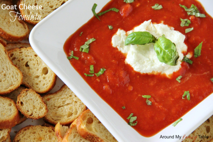 Goat Cheese Fonduta - Around My Family Table