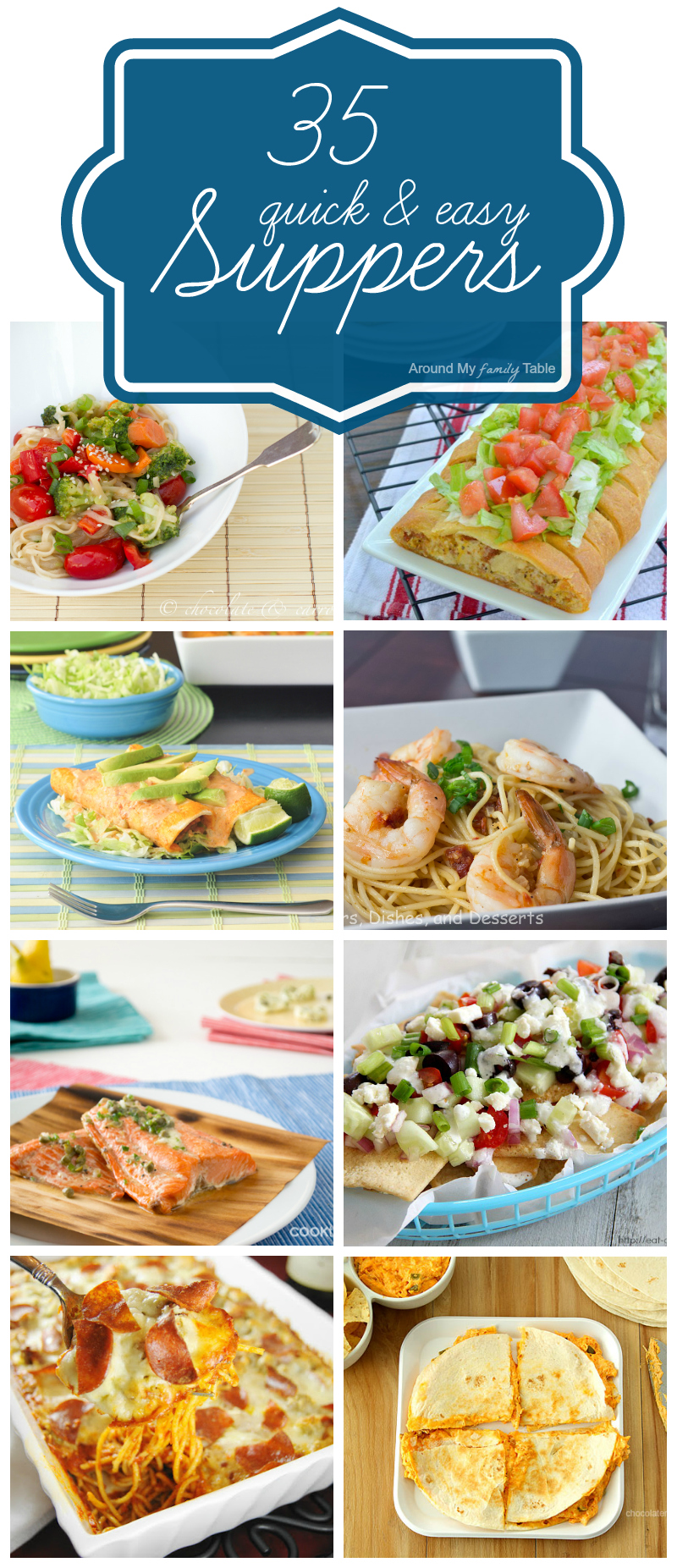 35 Quick And Easy Supper Ideas Around My Family Table 35 Quick And Easy Supper Ideas Around My Family Table