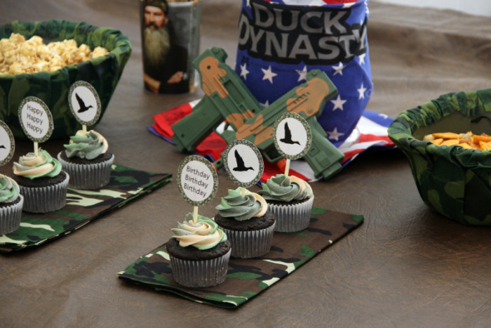 Duck Dynasty Birthday Party - Around My Family Table