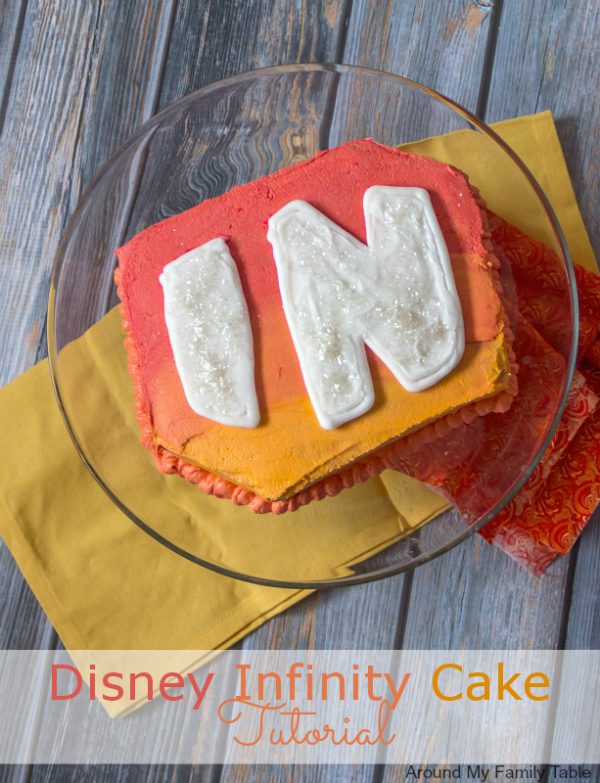 Disney Infinity Cake Tutorial - Around My Family Table