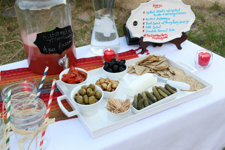 Summer Outdoor Oasis Party - Around My Family Table