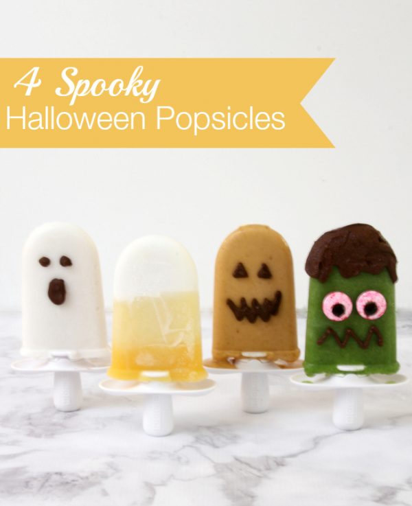 4 Spooky Halloween Popsicles - Around My Family Table
