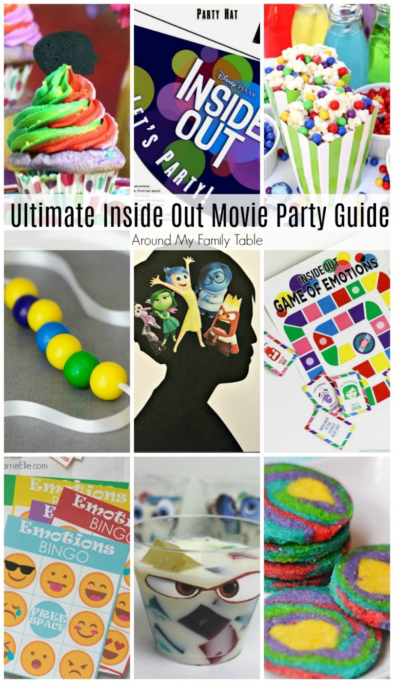Ultimate Inside Out Movie Party Guide - Around My Family Table