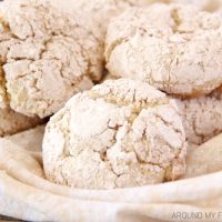 Apple Pie Crinkle Cookies - Around My Family Table