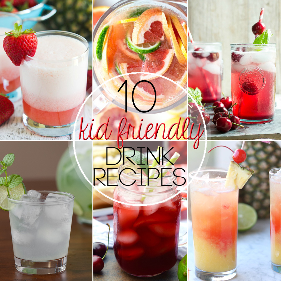 10 Kid-Friendly Summer Drinks - Around My Family Table