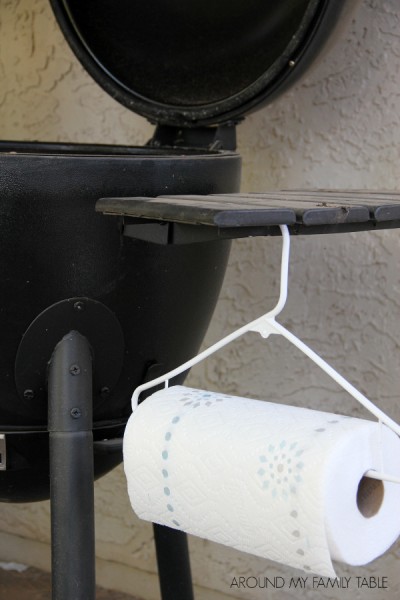 10 Cleaning Hacks using Paper Towels - Around My Family Table
