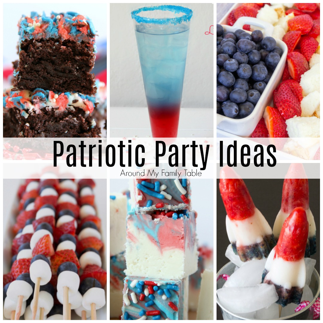 Patriotic Party Ideas - Around My Family Table