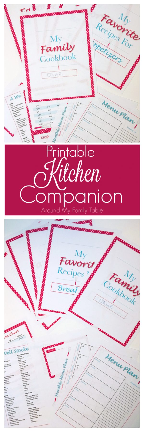 Printable Kitchen Companion - Free with Live Fire BBQ & Beyond - Around ...