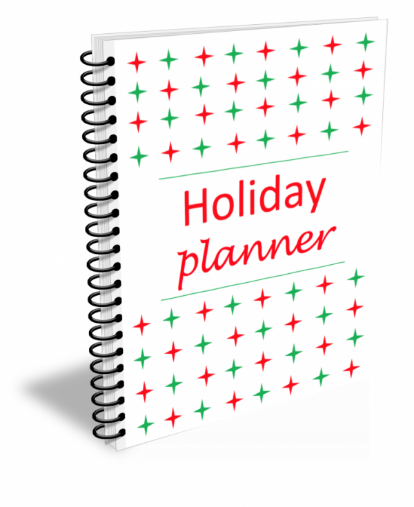 FREE Printable Holiday Planner - 20 pages - Around My Family Table
