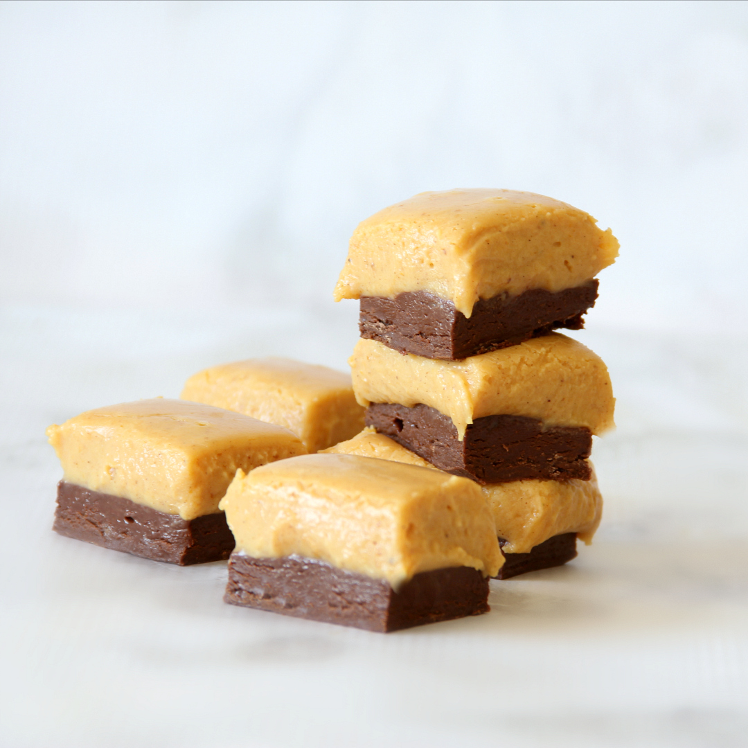 Chocolate Pumpkin Fudge - Around My Family Table
