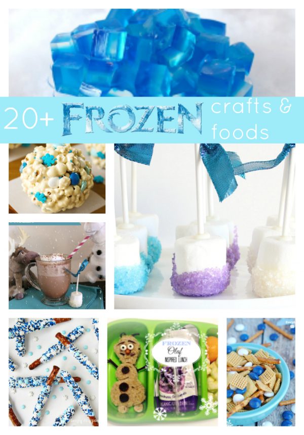 20+ Frozen Inspired Crafts & Foods - Around My Family Table