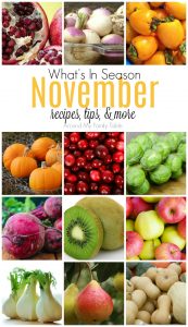 November Seasonal Produce - Around My Family Table