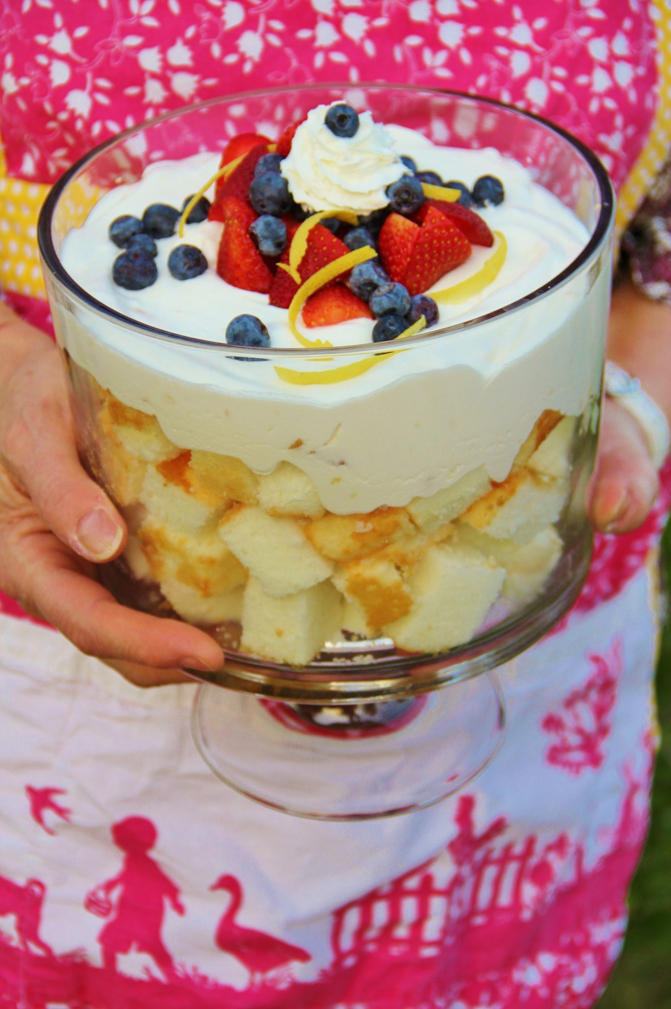 Lemon Berry Trifle - Around My Family Table