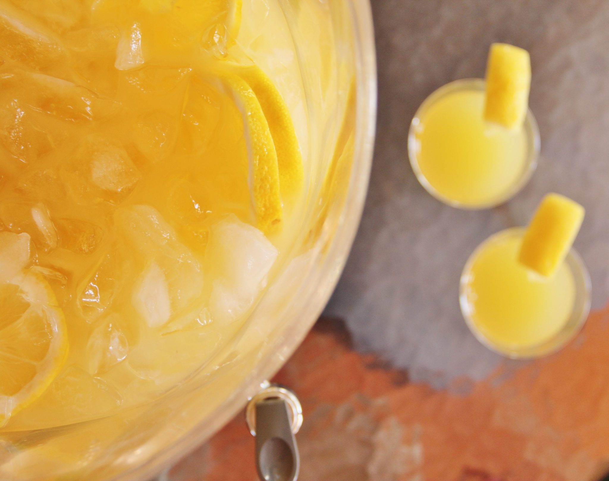 Pineapple Lemonade Punch - Around My Family Table
