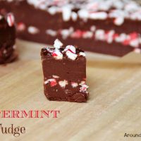 Peppermint Fudge Recipe - Around My Family Table