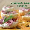 Healthy Corned Beef Canapes - Around My Family Table