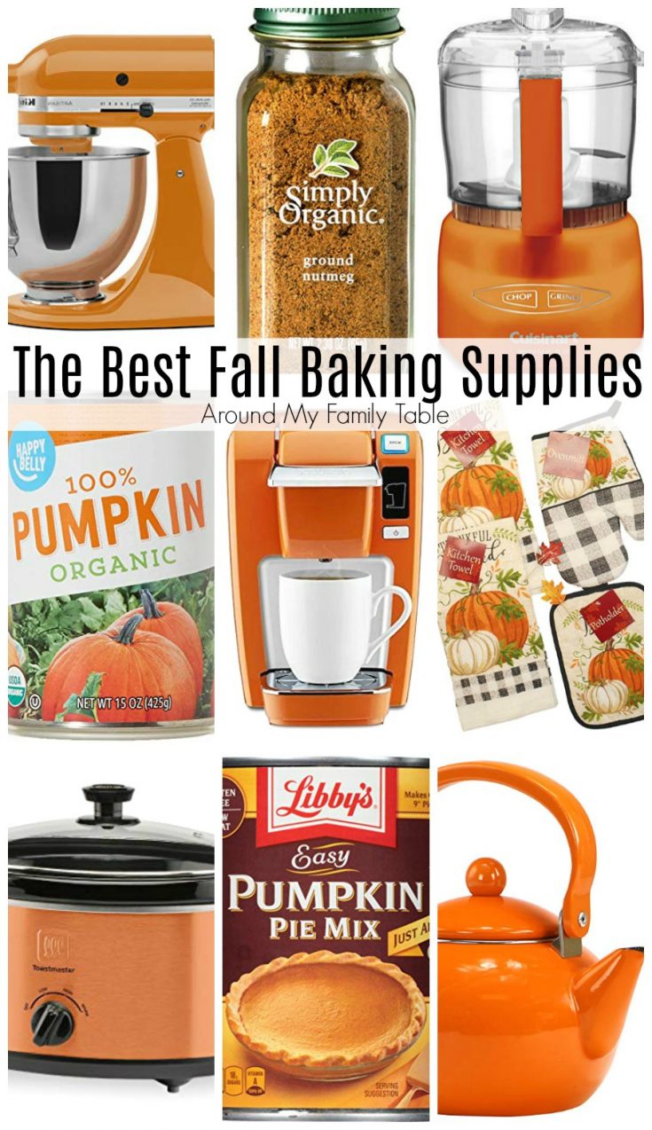 The Best Fall Baking Supplies - Around My Family Table