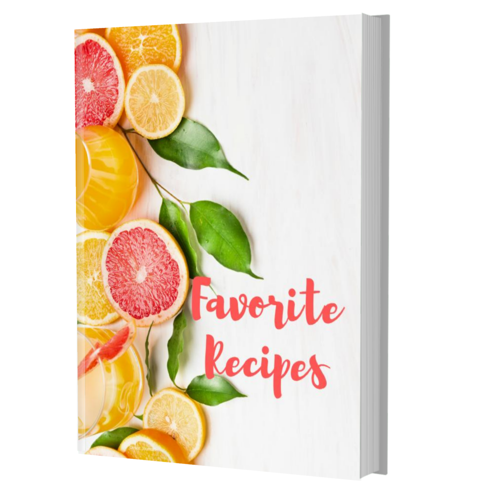 Favorite Recipes Journal -150 pages - Around My Family Table