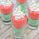 Keto White Chocolate Christmas Shooters - Around My Family Table